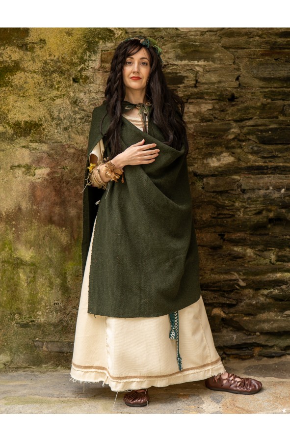 Celtic or Viking hooded cloak